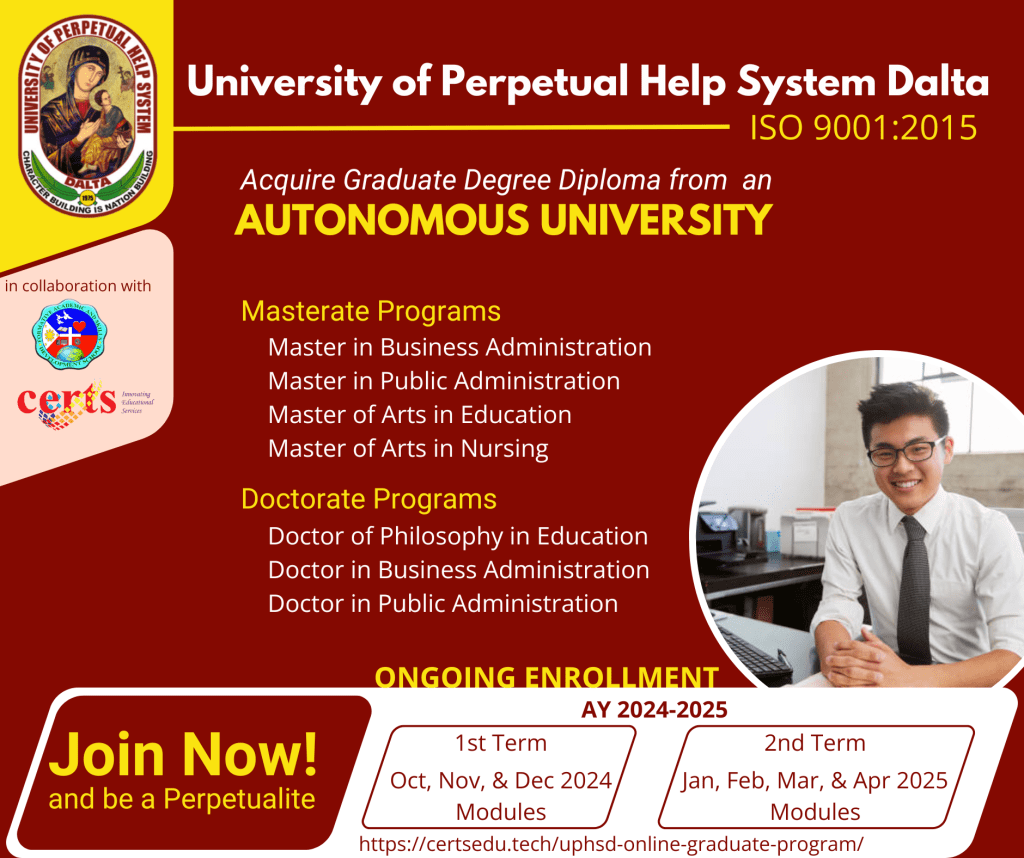 UPHSD Online Graduate Program - CERTS Educational Services, Inc.